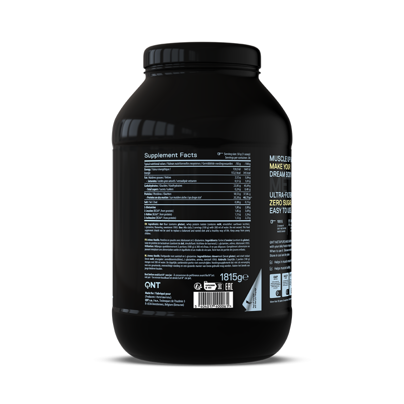 Metapure Mass Gainer Isolate for an optimal growth ! | QNT