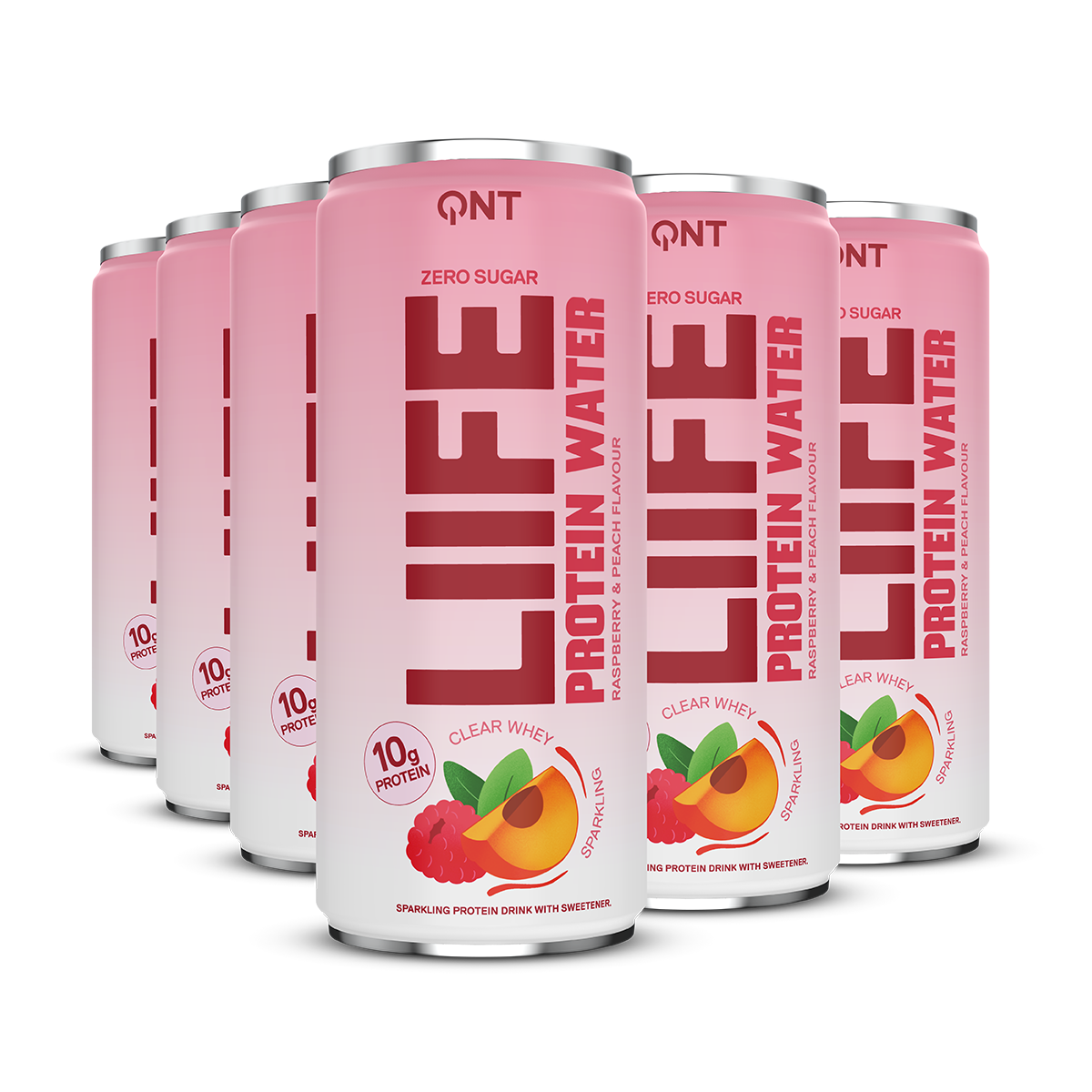 Clear Whey Protein Water (12x330ml) – Refreshing | QNT